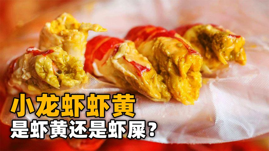 小龙虾头部的“黄”,是虾黄还是虾屎?吃了这么多年终于明白了