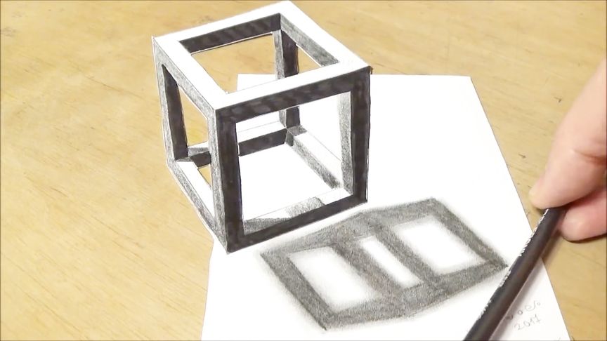 10分钟学会三维立体画系列
