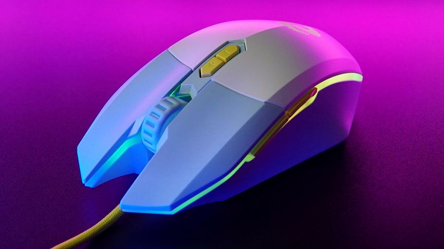 非打孔减重至70多克!达尔优EM910牧马人游戏鼠标开箱拆解