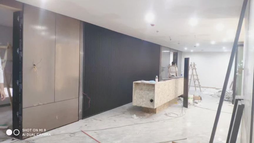 办公室装修效果图实景案例