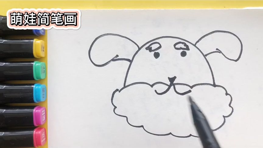 简笔画:教你画只可爱的小动物,简单又好看,适合教孩子