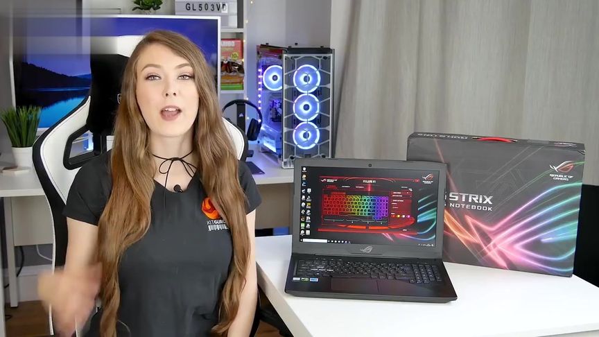 华硕ROG Strix GL503VD评论-预算800游戏笔记本电脑!