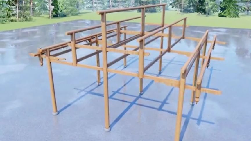 木构架图解#木结构建筑 #穿斗式木结构 #农村