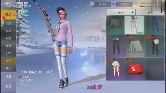 《荒野行动》看看土豪妹的帐号展示,懂行的给说说这个号值多钱?