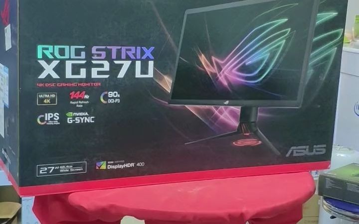 ...有限公司-华硕4K144电竞显示器Xg27UQ绝影 电脑 显示器 数码科技