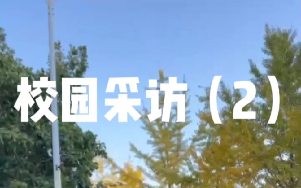 校园采访出乎意料的问题,看山东科技大学学子们如何应对吧!