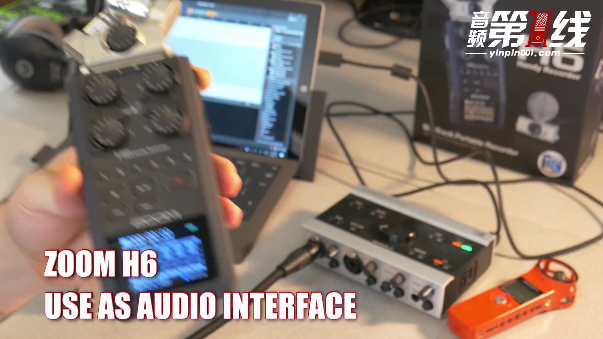 ZOOM H6 当做USB音频接口/专业声卡在Pro Tools中使用多轨和立体声...