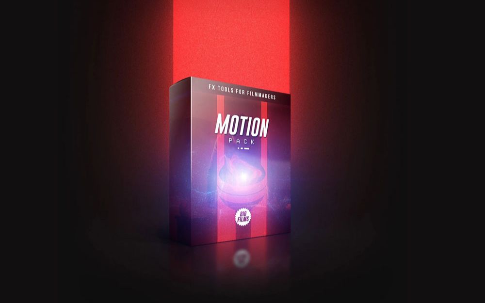 ...MOTION Pack 190种迷幻色故障感电影音乐视频商业广告独特转场...