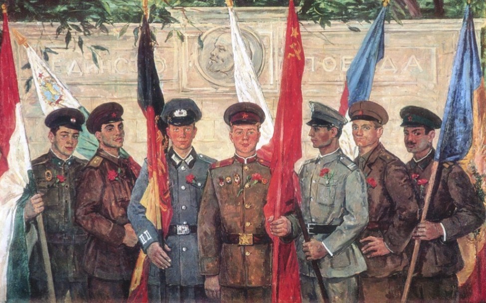 【苏联军歌】华约联军之歌 Песня Объединенных ...