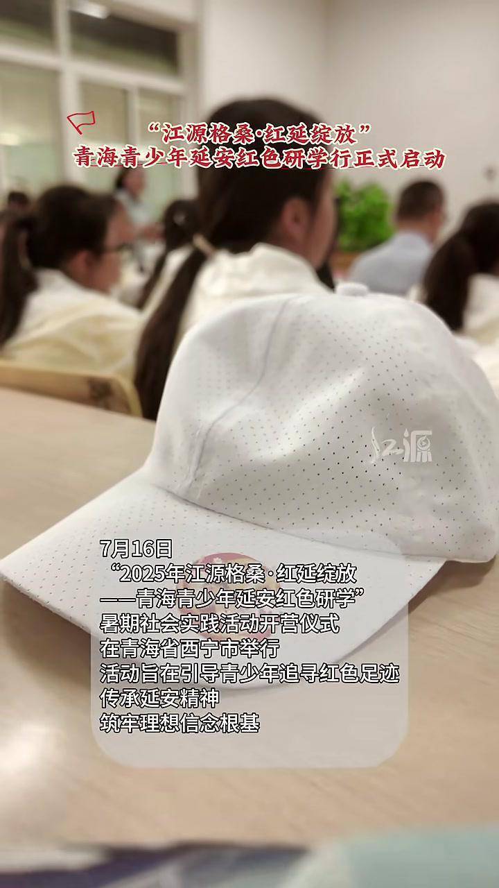 ...年江源格桑·红延绽放--青海青少年延安红色研学"暑期社会实践活动...