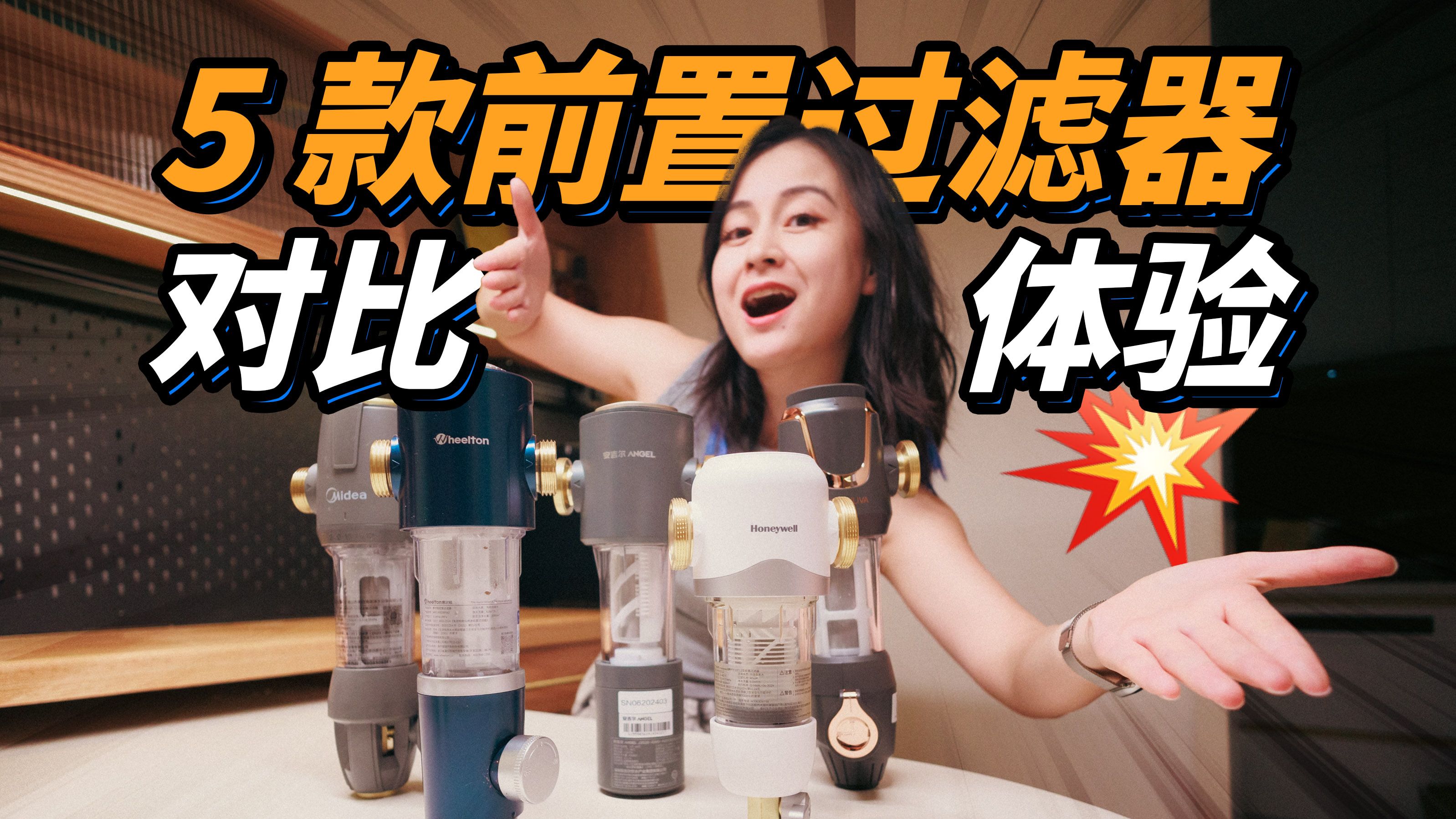 2024 前置过滤器入门,惠尔顿/霍尼韦尔/美的/沁园/安吉尔 谁更好用?