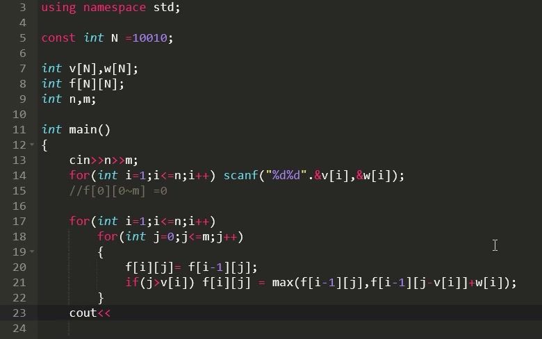 【动态规划】01背包问题