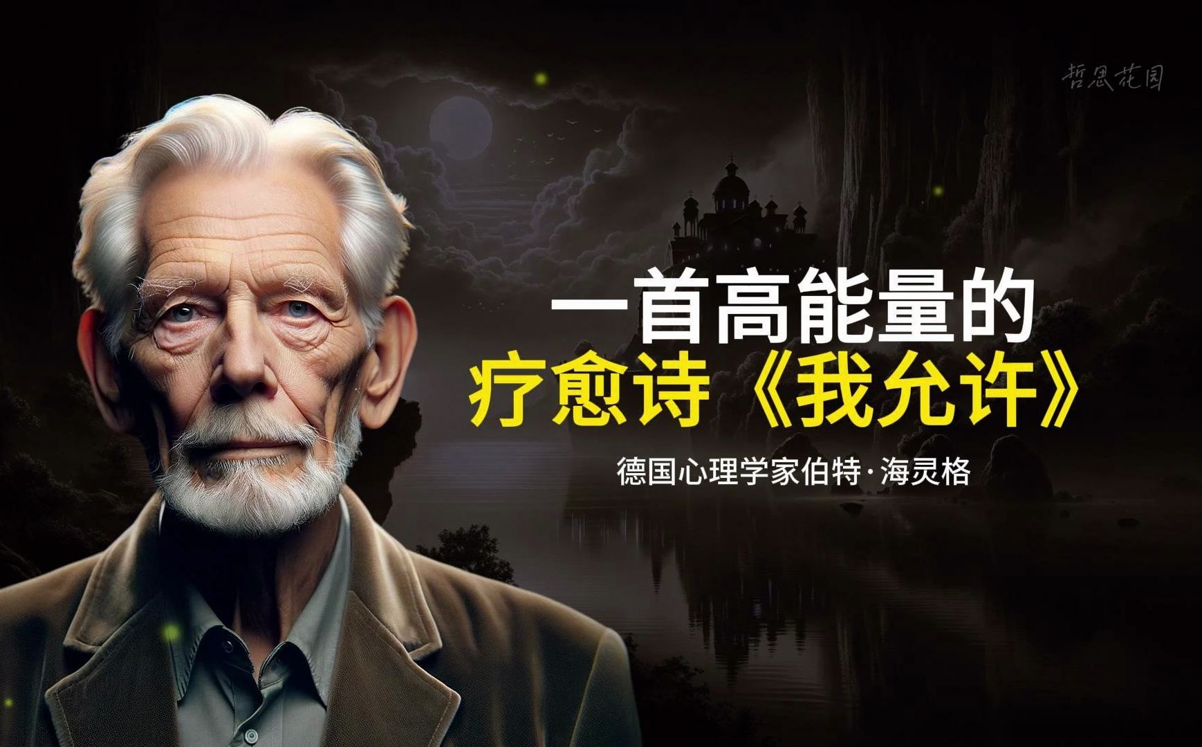 海灵格高能量治愈诗,帮助你摆脱精神内耗