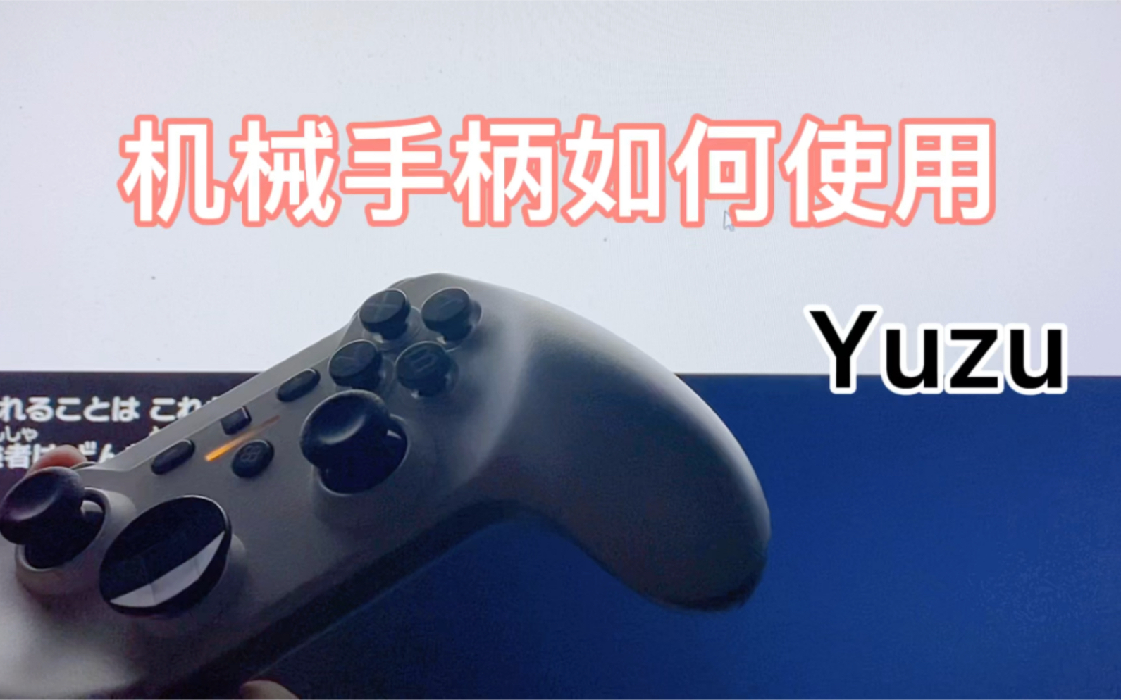 「yuzu模拟器的体感使用」机械手柄用于模拟器的教程体验 妈咪胎教级...