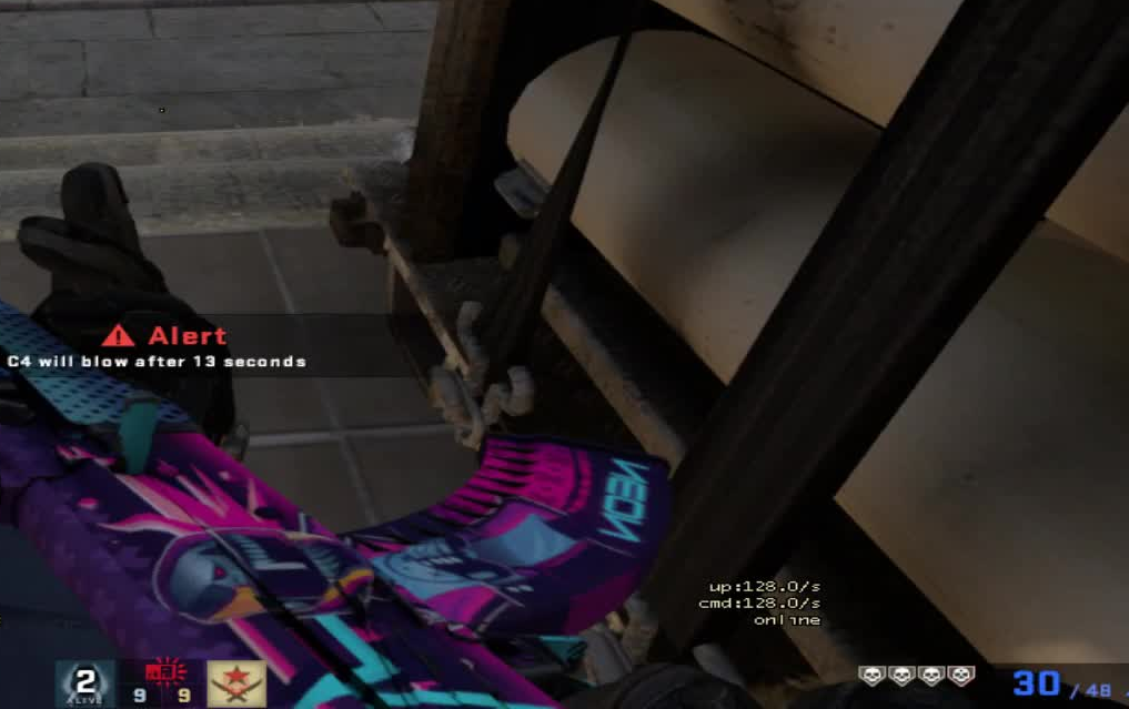 当你在CSGO里切出桌面了如何完成五杀?