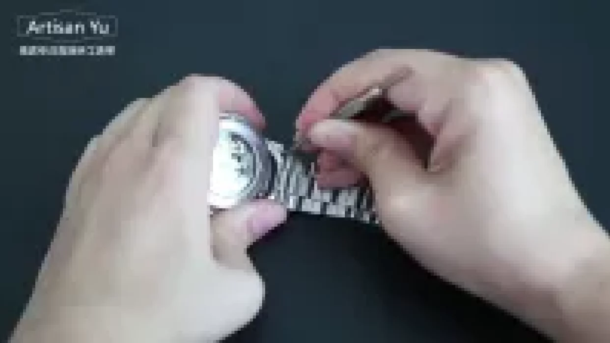 禹匠手工表带教程如何拆卸钢表带