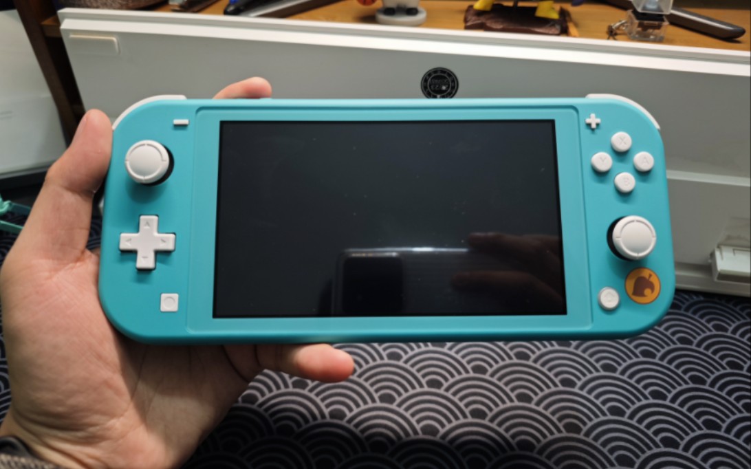日版 Switch lite动森限定开箱