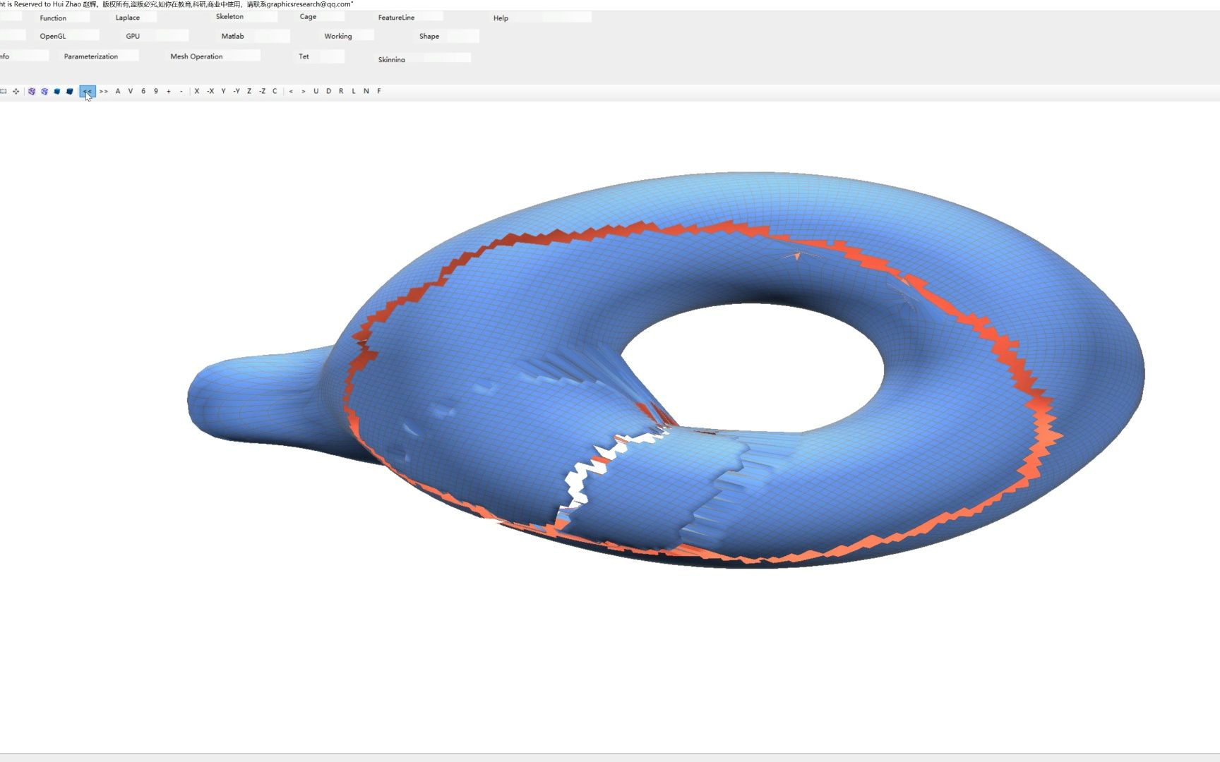 《MeshDGP教学》 作业025 鸭子 remesh 四边形
