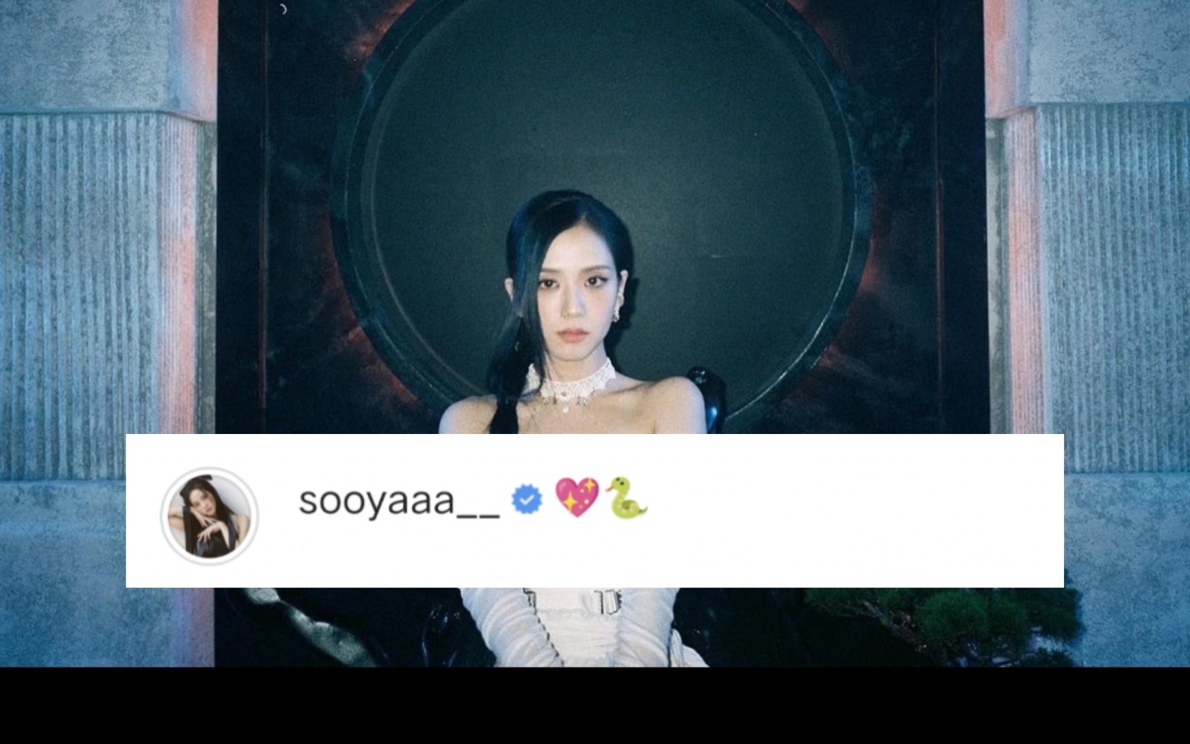 「JISOO金智秀|BLACKPINK」智秀:好幸福终于可以和大家见面了! 很...