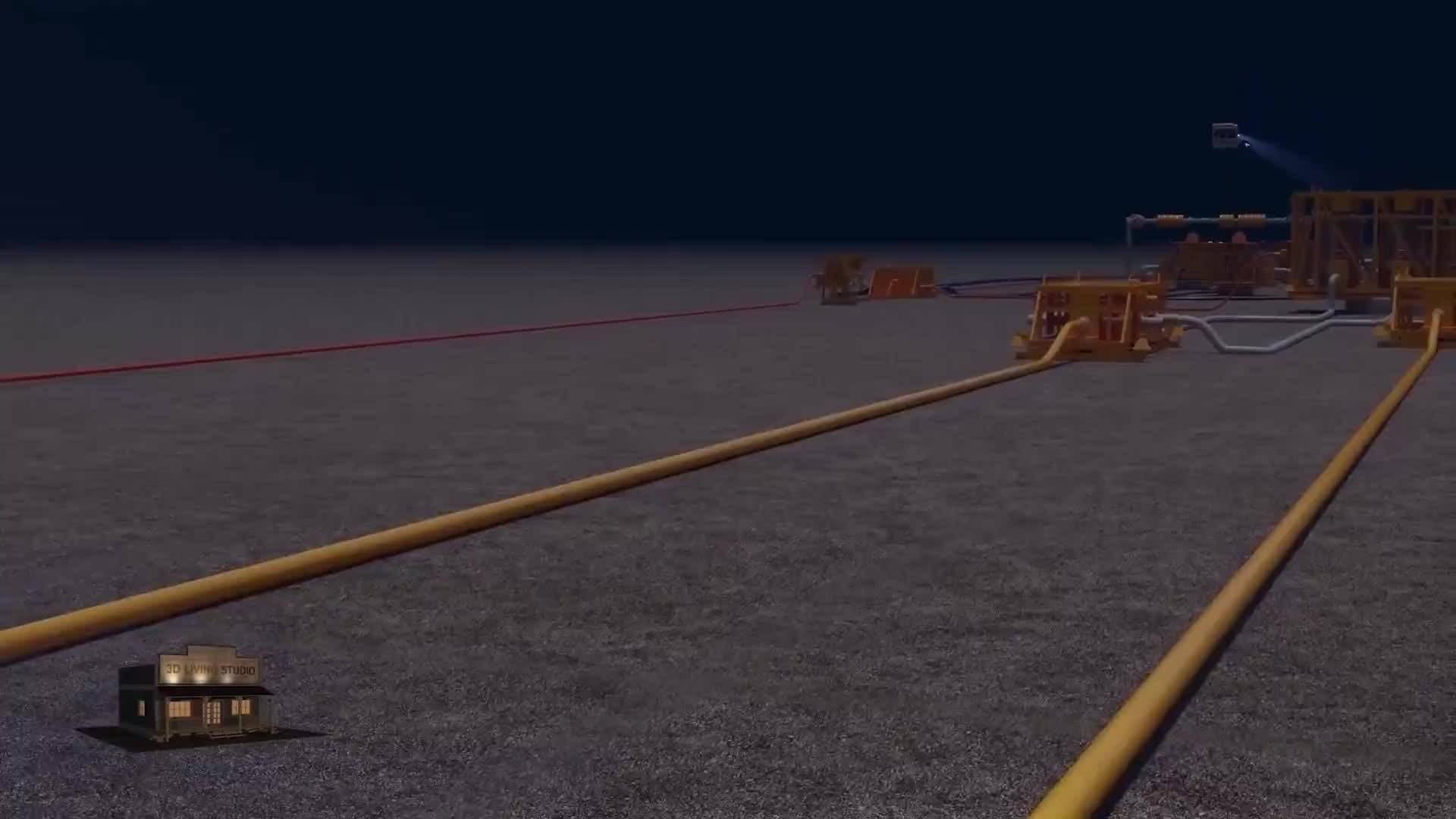 疯狂的深海工程,海底输油管道的铺设以及工铺设