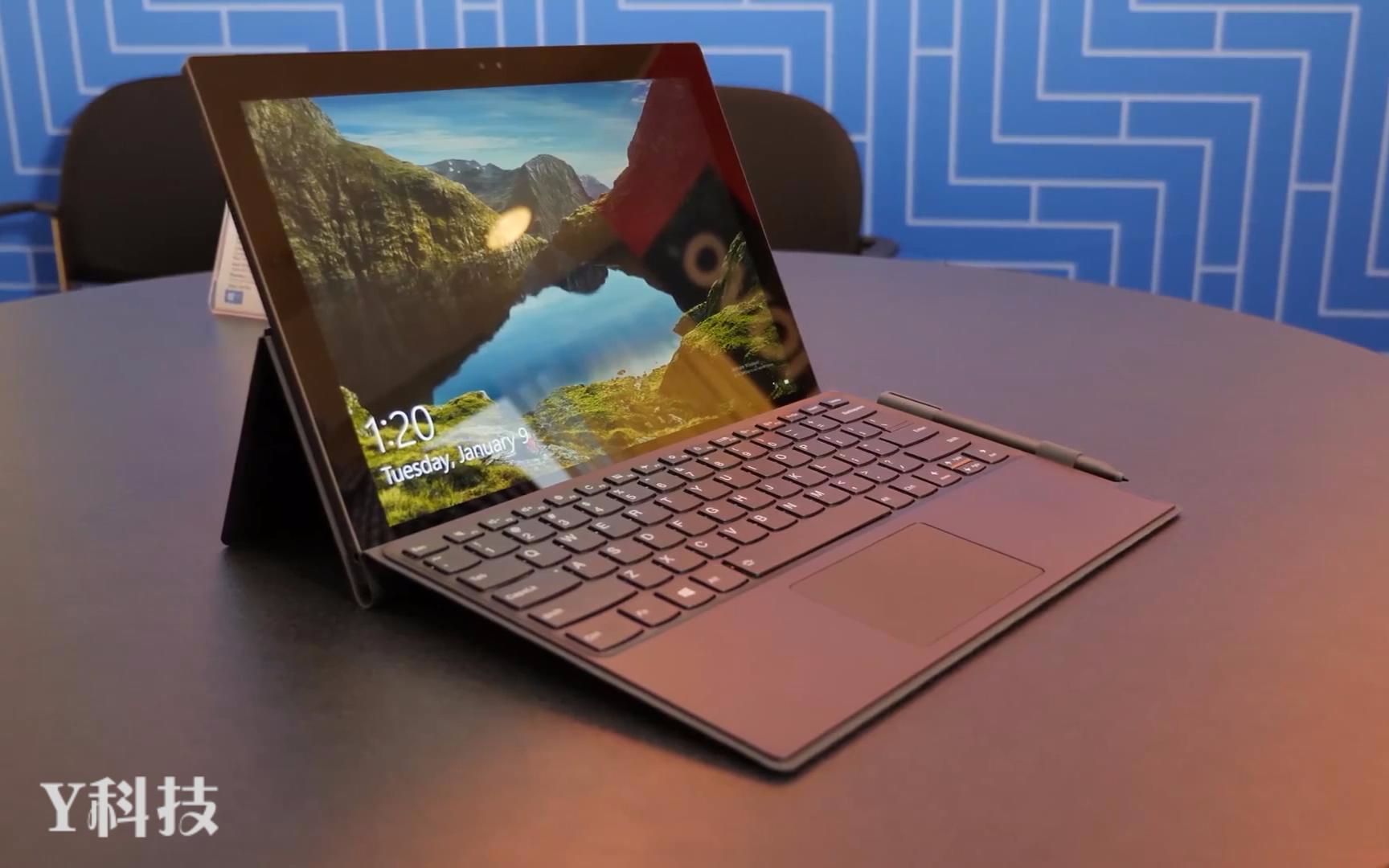 高通骁龙835 win10笔记本电脑 联想Miix 630 CES2018正式亮相