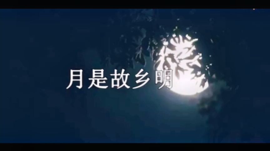 《月是故乡明》作者:季羡林