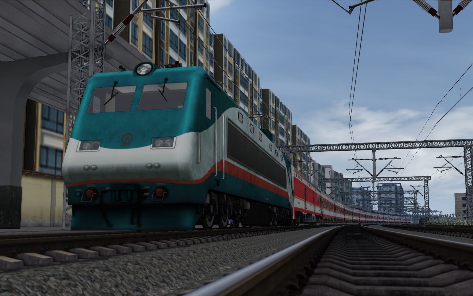 模拟火车2020:K7561次列车任务(1)新立屯到小东