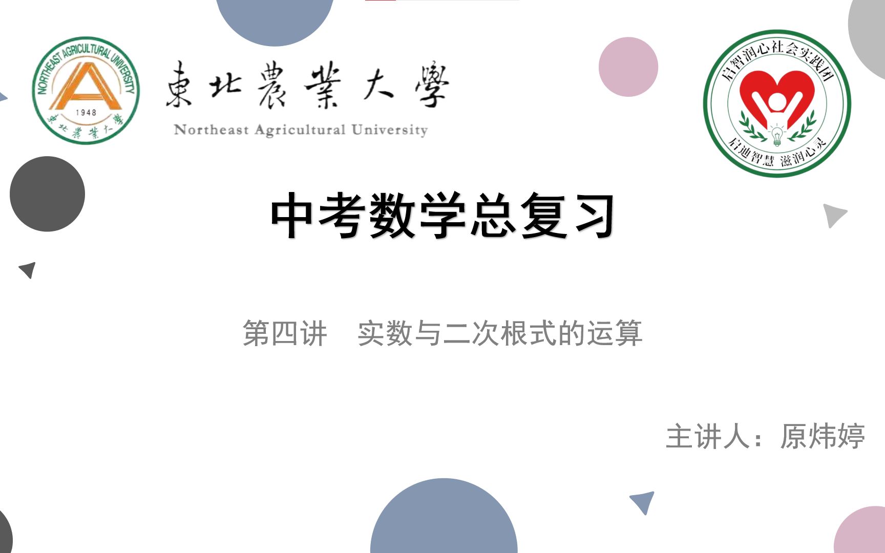 中考数学总复习专题四——实数与二次根式的运算