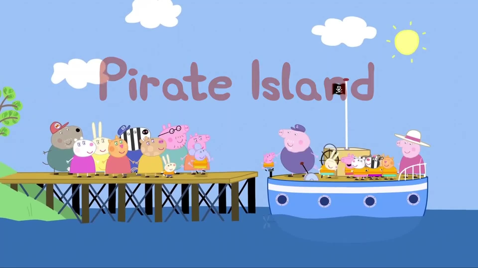 小猪佩奇|儿童搞笑|动画|Peppa Pig|猪爷爷的寻宝之旅!