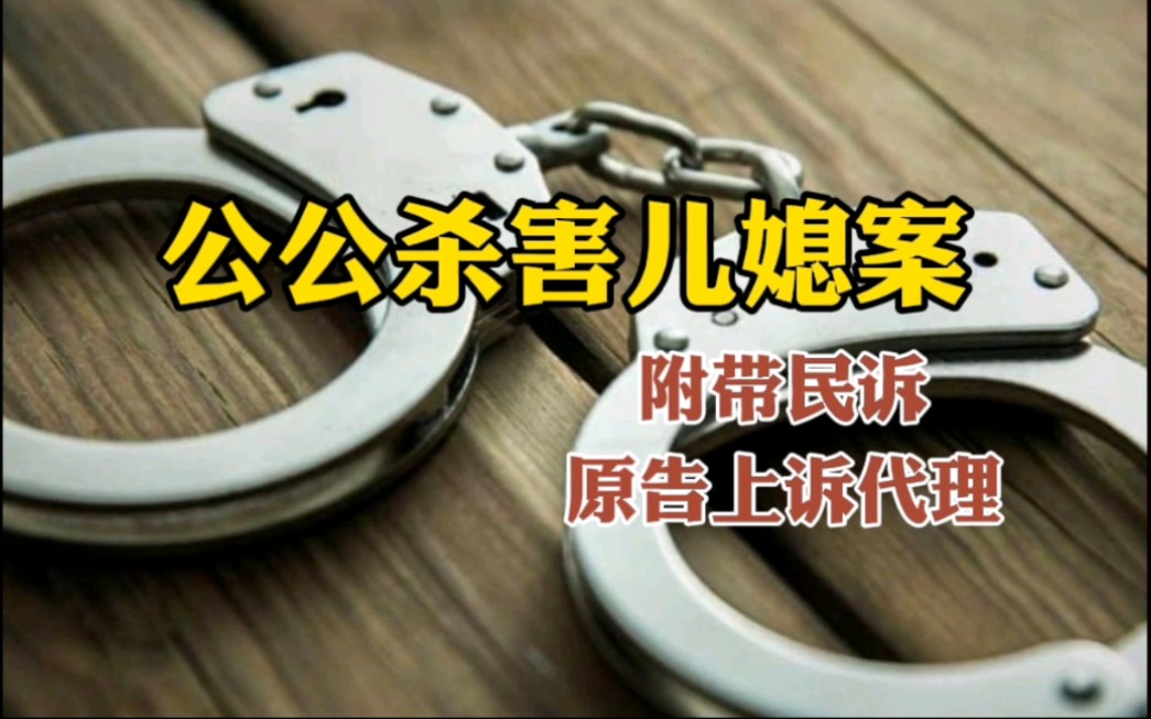 公公杀害儿媳案刑事附带民事案,办案手记,连续记载