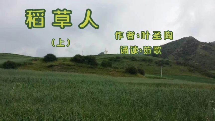 经典散文诵读《稻草人》作者:叶圣陶 欣赏生动细腻的童话故事