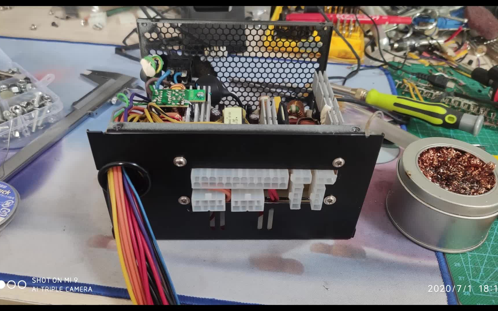 自制pcb 魔改ATX电源 硬核电源改造 自制模组电源