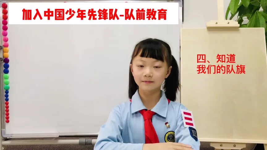 队旗是少先队组织的标志