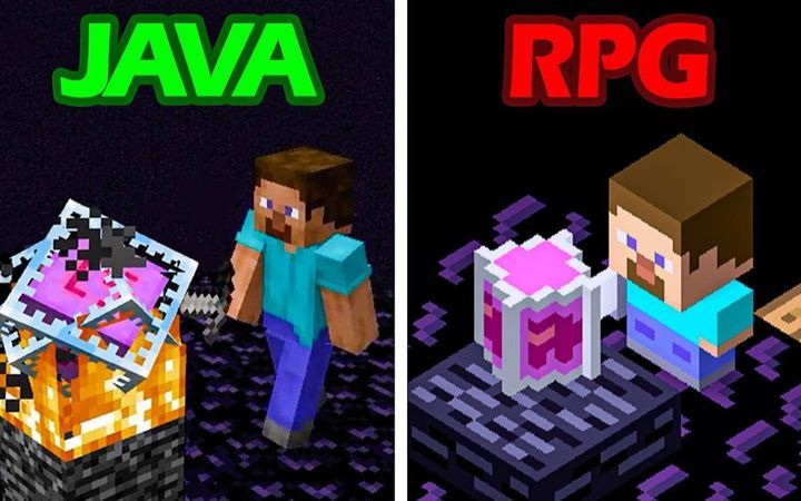 我的世界RPG版与JAVA版的区别