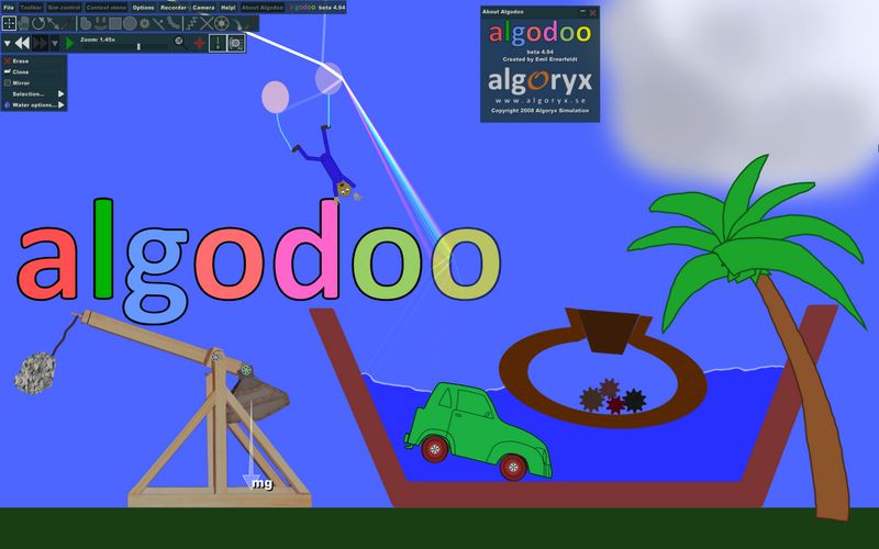 妹子爱上了会Algodoo的我!--沙盒物理实验软件上手 【funincode】