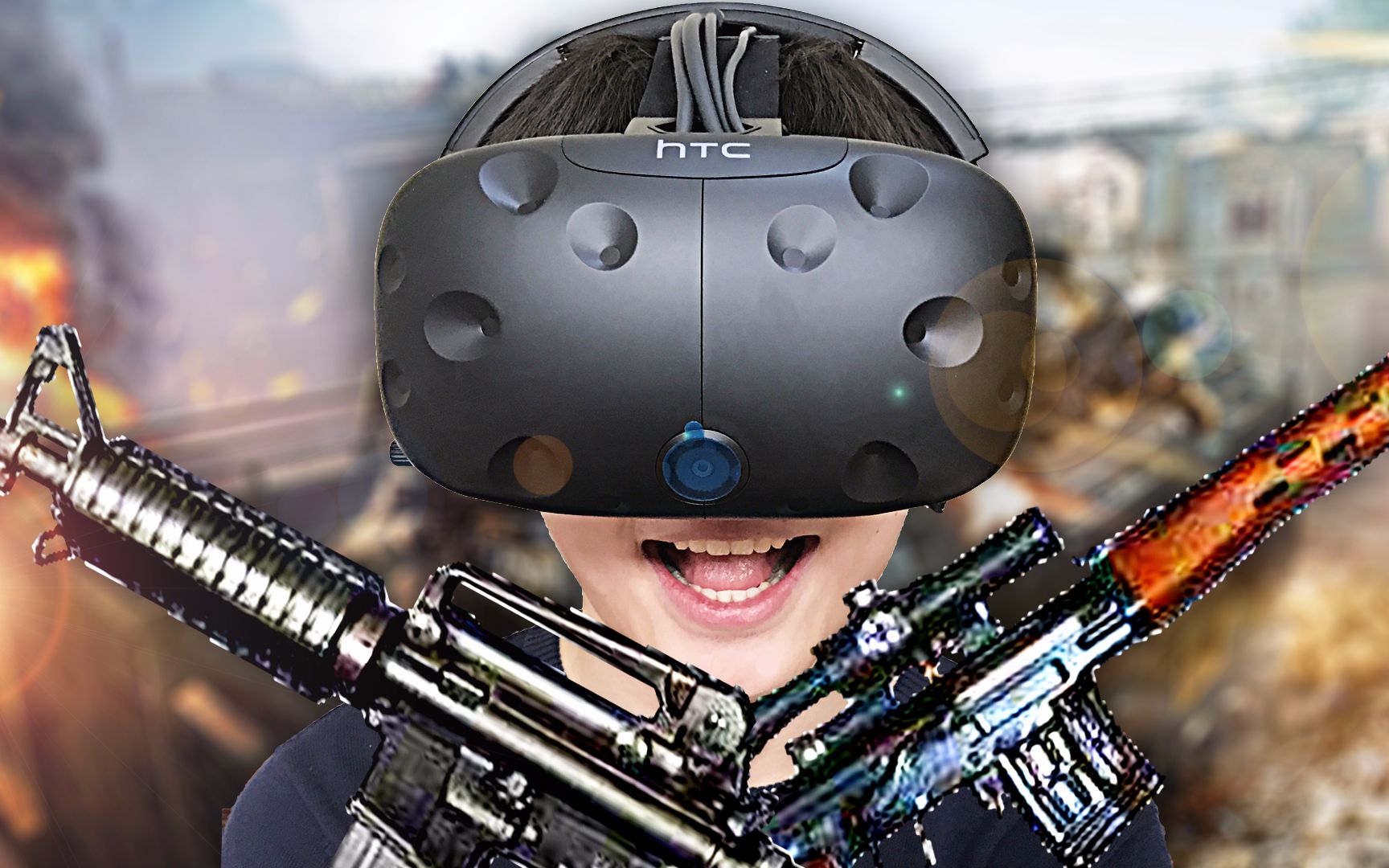【屌德斯解说】 VR枪战模拟器 史上最真实的枪战游戏!