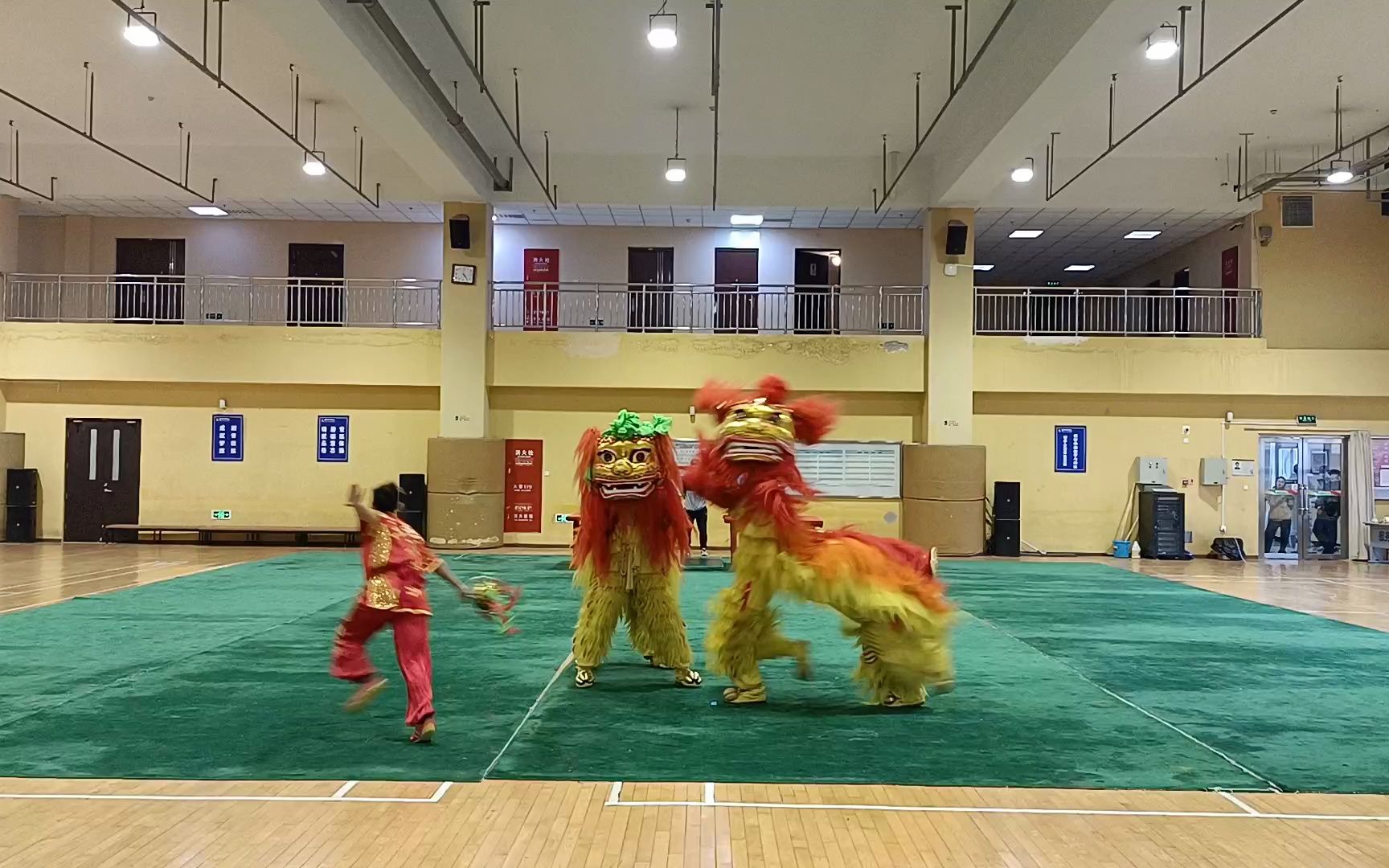混合组北狮规定套路-首都体育学院舞龙舞狮代表队