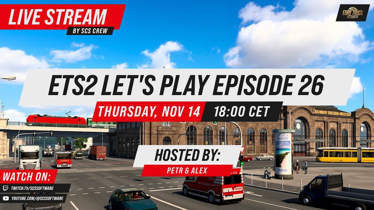 ...一起玩! |欧洲卡车模拟 2 #26|Let's Play! | Euro Truck Sim_游戏热门视频