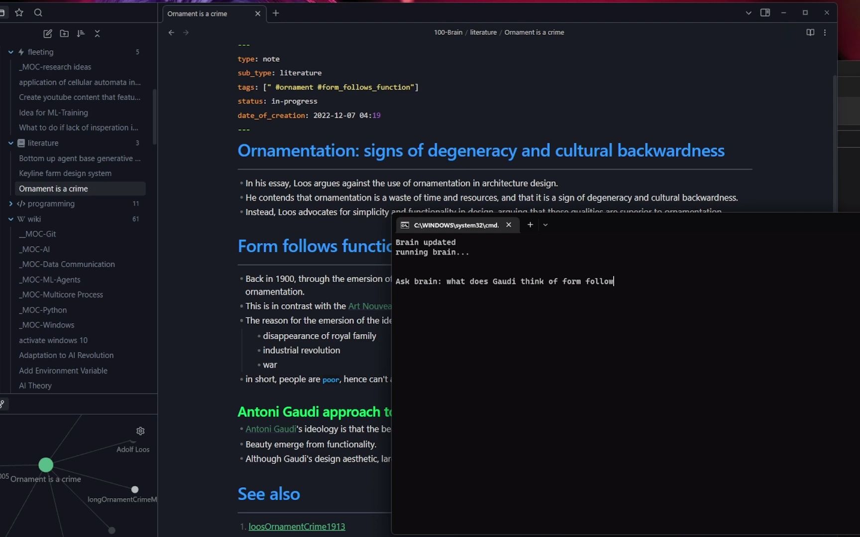 使用OpenAI API构建与个人笔记交互demo (终端版)