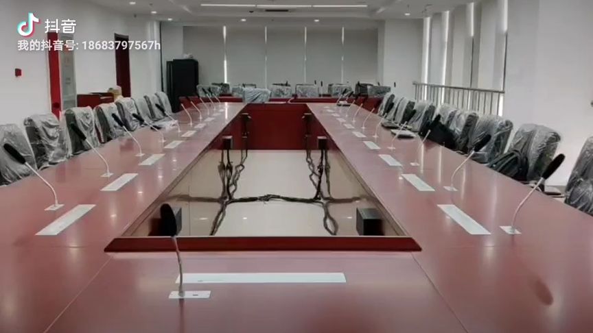 美格无纸化会议系统、21.5村超薄液晶屏升降器、触摸屏升降一体机