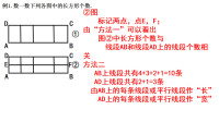 四年级数学2单元《角的度量》几何图形中的计数,长方形