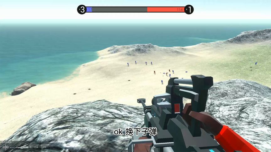 战地模拟器:丧尸围城模式开启,激光炮阻止僵尸们的入侵
