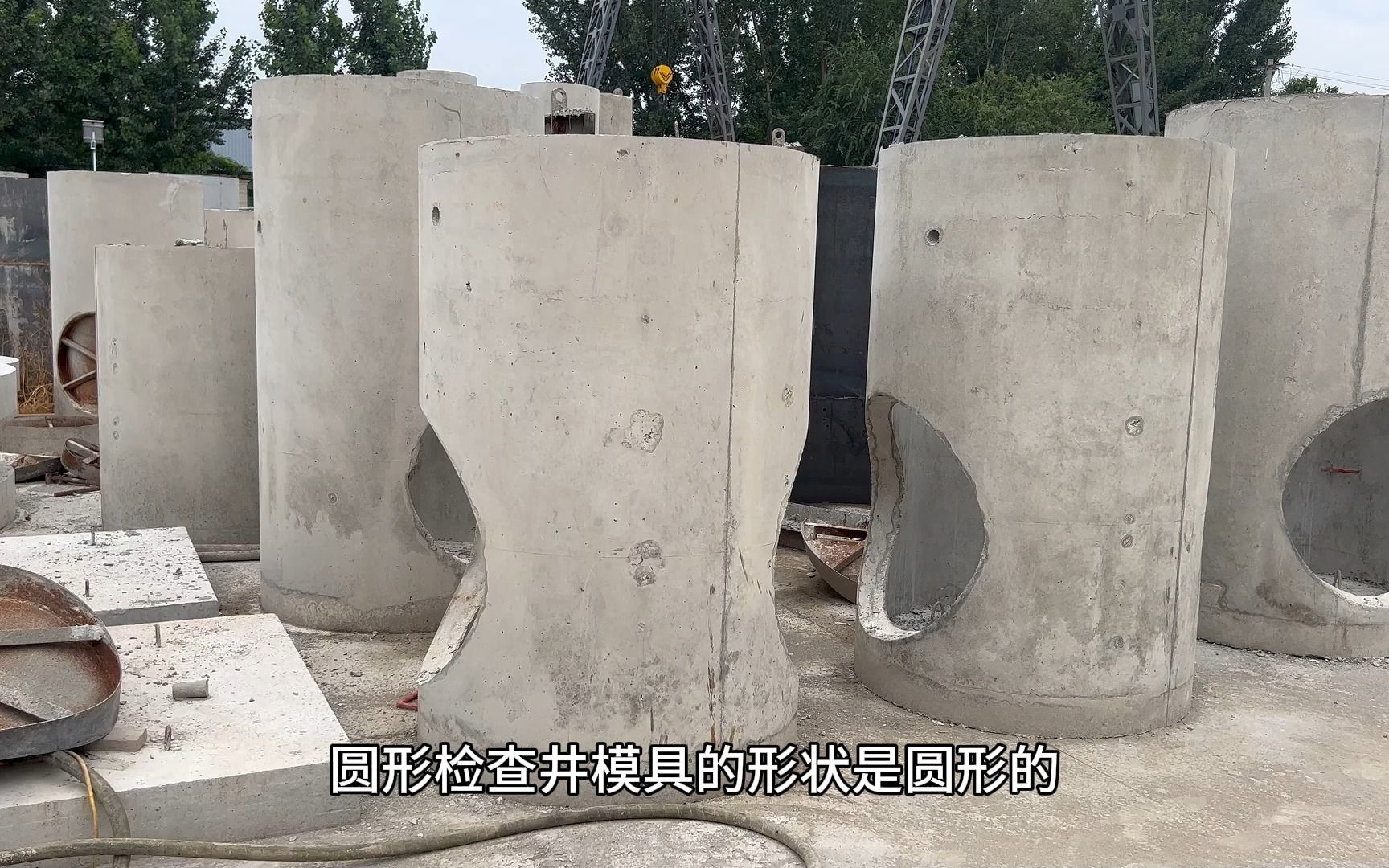 水泥制品检查井模具 梯形排水沟预制块模具 转角电力井模具预制成型...