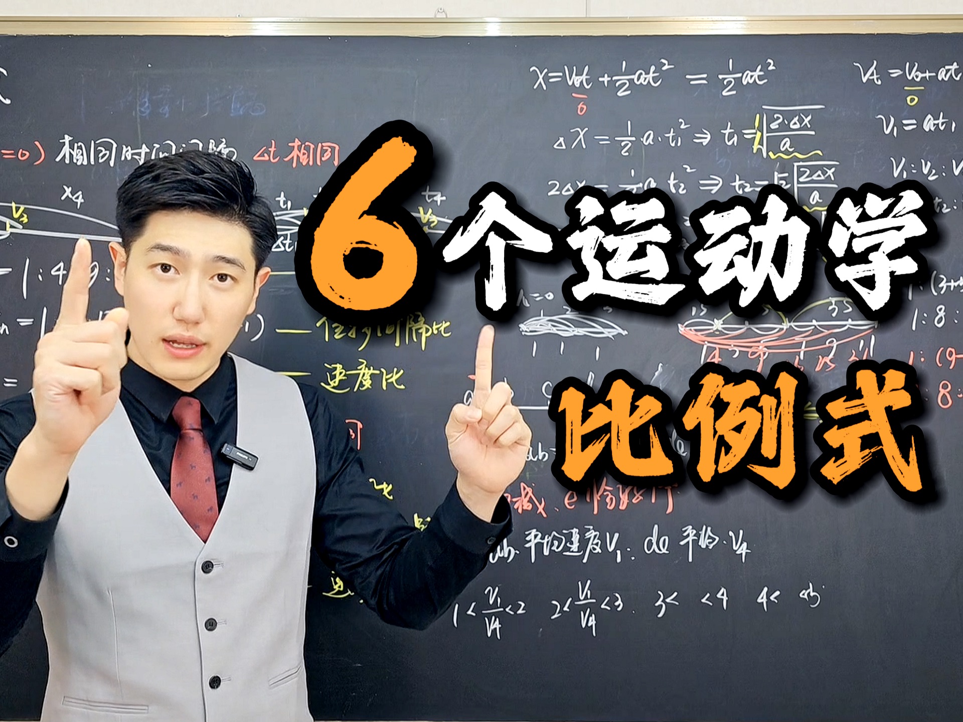 高中物理暑期弯道超车?6个比例式巧解运动学难题【刘顿悟理】