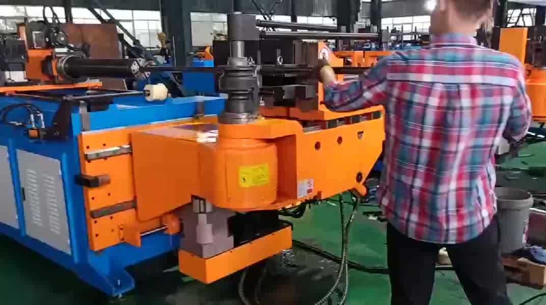 超先进的德国弯管机,想怎么弯就怎么弯,简直无敌