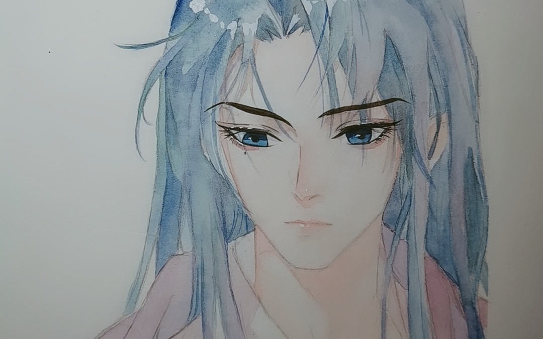 【水彩】不健全关系,滕瑞雨【临摹】