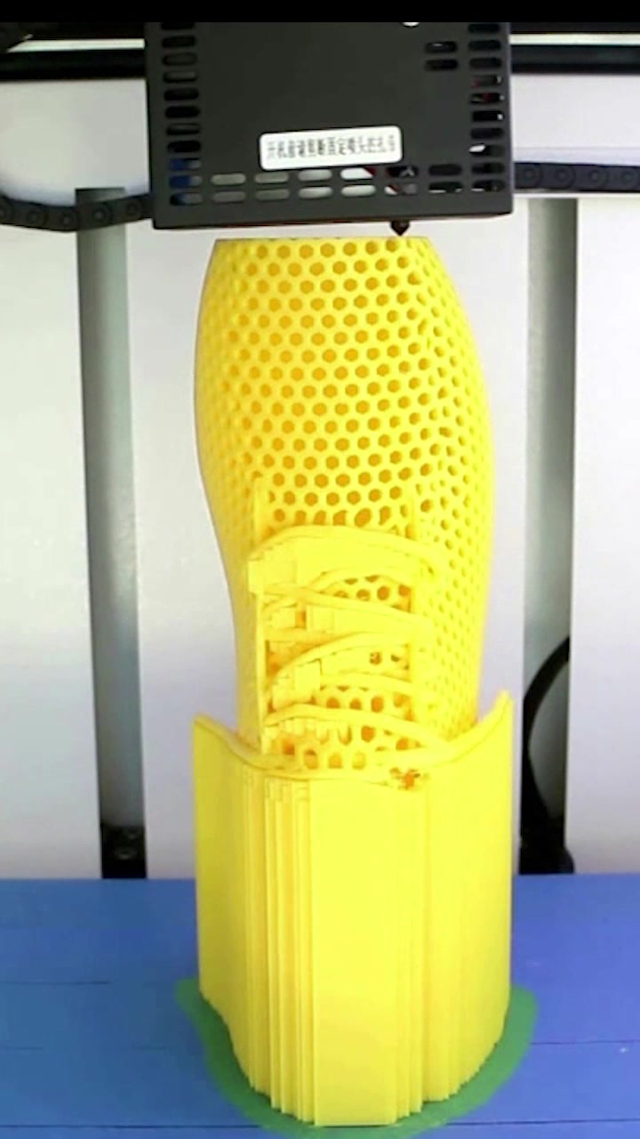 美貌无双的鞋子啊_3D打印鞋子模型-极光尔沃3D打印机