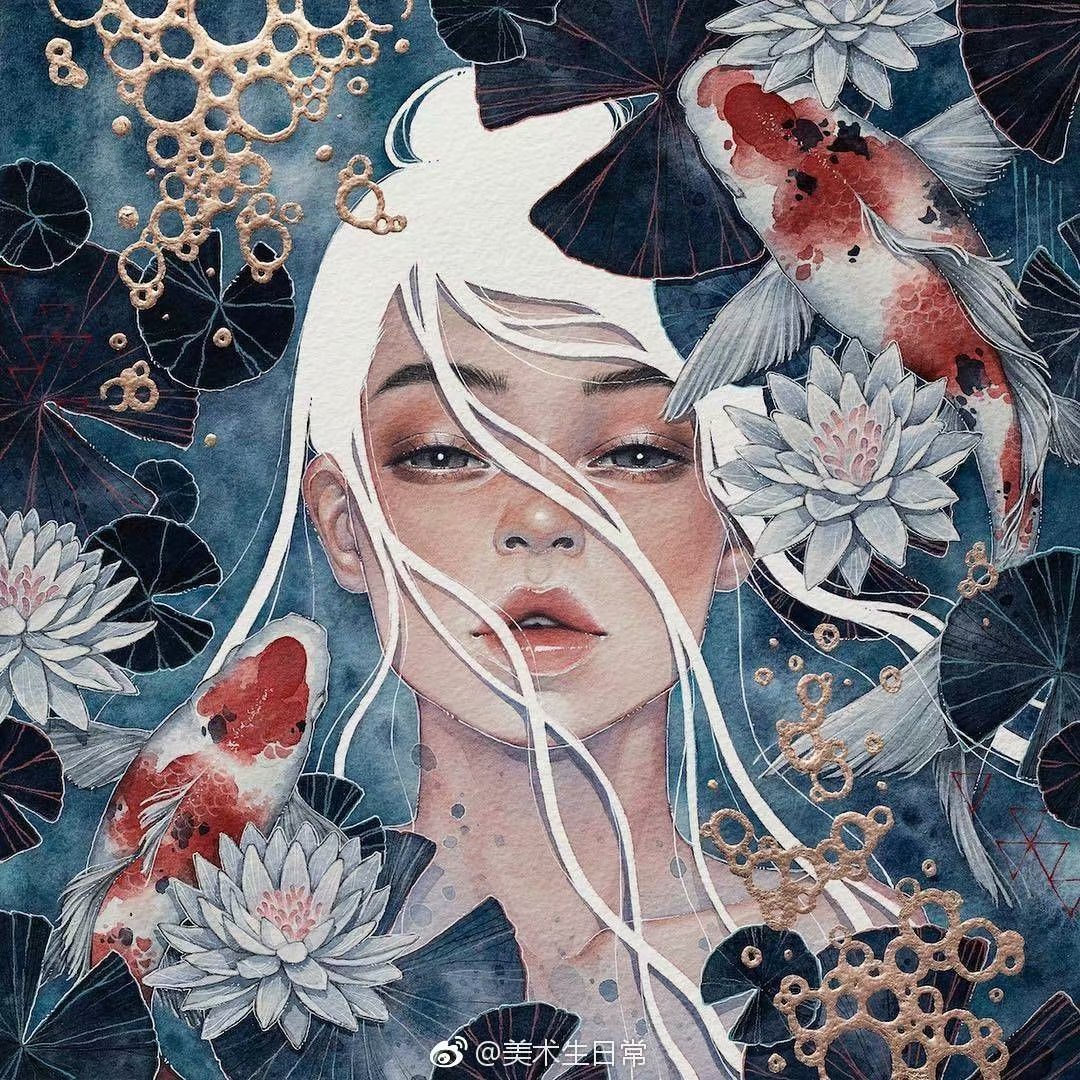小白也爱插画 