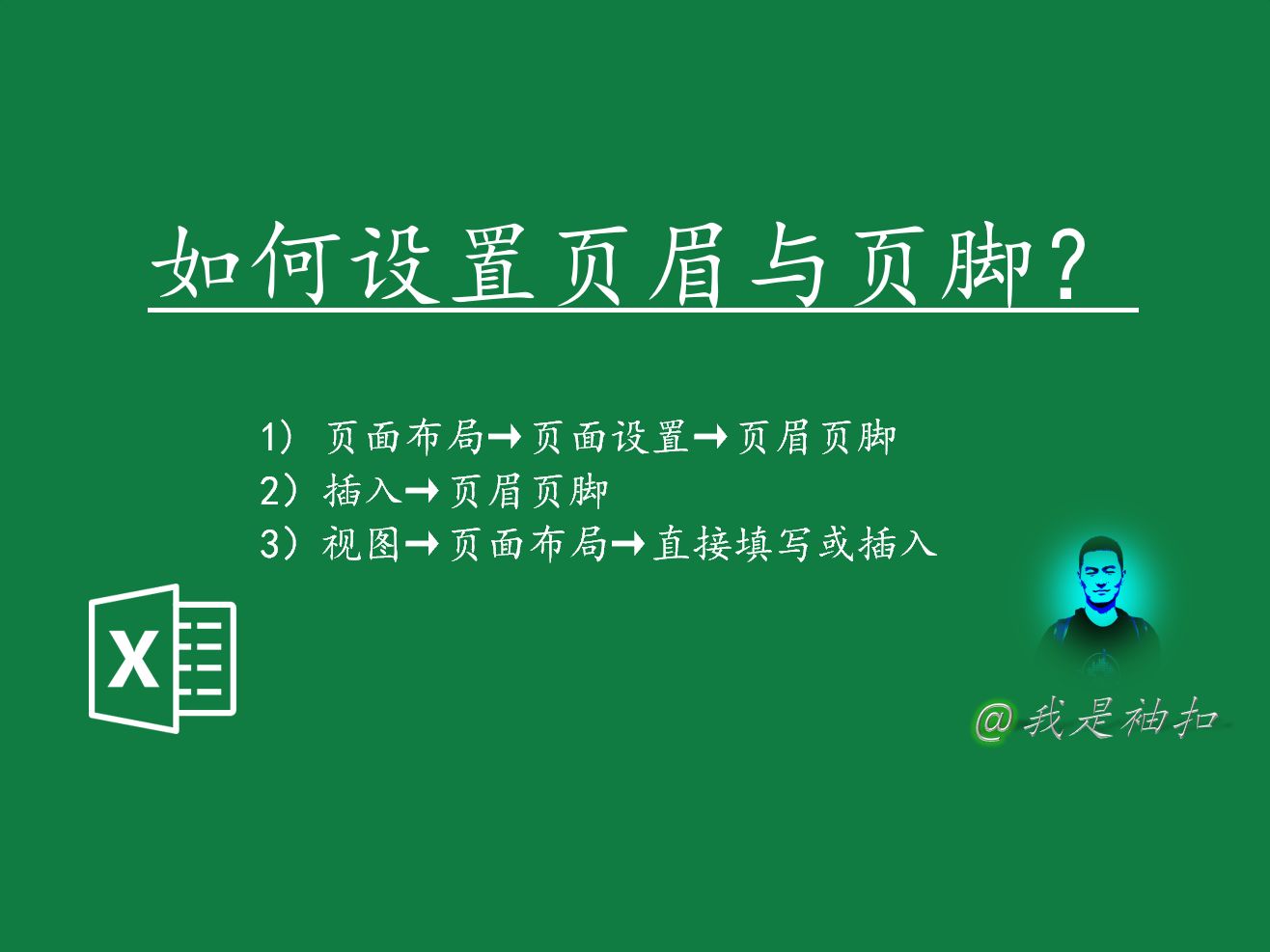 3、如何设置页眉与页脚?三种方法、干货