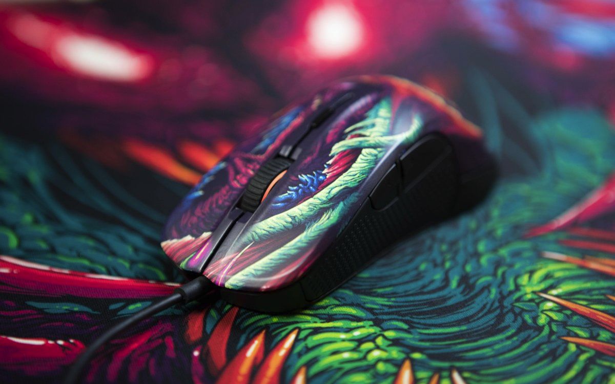 [简·上手] SteelSeries赛睿 Rival 300 CSGO暴怒野兽版游戏鼠标——...